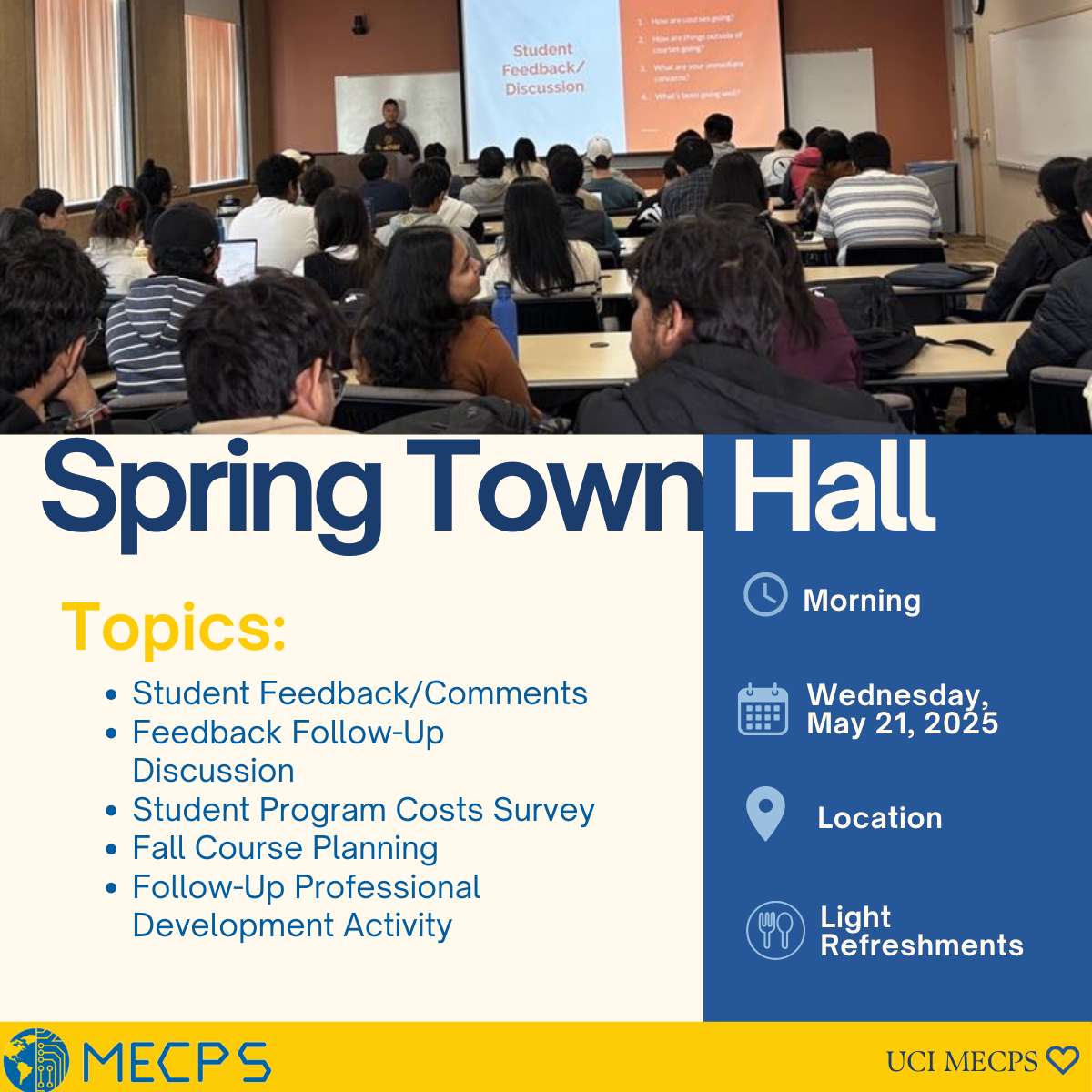 2025 MECPS Spring Town Hall | Professional Master of Embedded and Cyber ...